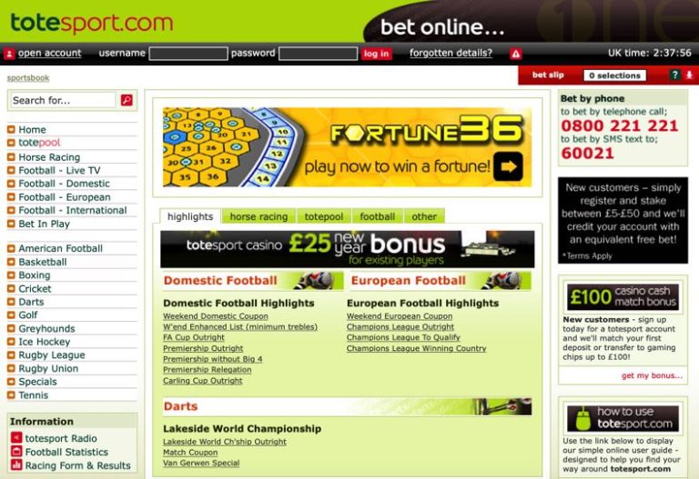 A Complete History of the Tote (And, What Happened to Totesport ...